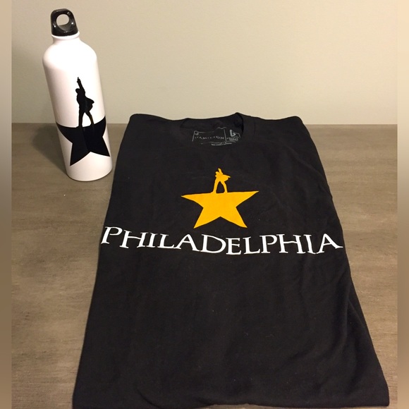 Other | Official Hamilton T Shirt And Water Bottle | Poshmark